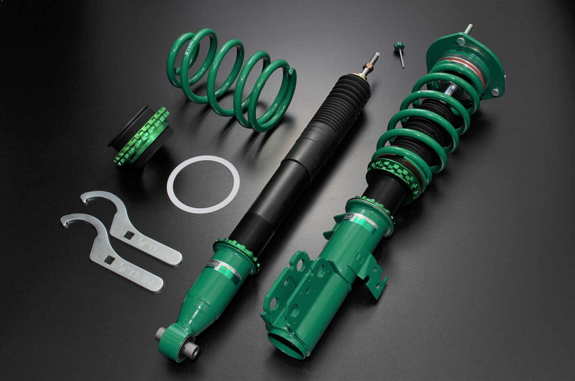 TEIN 車高調 FLEX AVS クラウン アスリート GRS201 4WD VSQ90-J1SS3です。品番: VSQ90-J1SS3JAN: 4589533463392TEIN FLEX AVSシリーズの車高調キットです。純正AVS機...