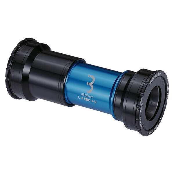 BBB ボトムフィット 86/92用上級モデル ボトムブラケット ●BB86/BB92 Shimano Press fit対応。 ●3ピーススレッドデザイン。 ●左右のカップを一体化させることでカートリッジベアリングとクランク軸を垂直に接触...