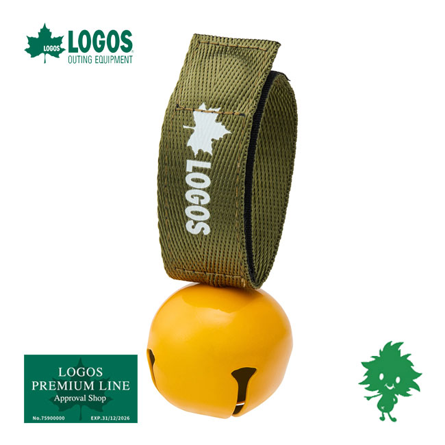 ｜商品詳細商品名：LOGOS 熊ベル-BFメーカー名：LOGOS/ロゴス品番：71909053JAN：4981325616069総重量：（約）35g使用時サイズ：（約）長さ10cm　鈴サイズ：（約）幅3.5cm　ベルトサイズ：（約）幅2.5...