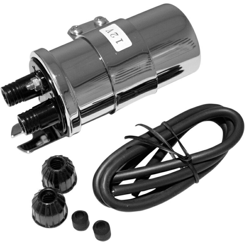 【商品説明】 カスタム車両用のイグニッションコイル 12V仕様。 【備考】 ・3.9Ω：デュアルアウトプット ・プラグワイヤー付き ・EMGO(エムゴ)製 ハーレー カスタムパーツイグニッションコイル本体