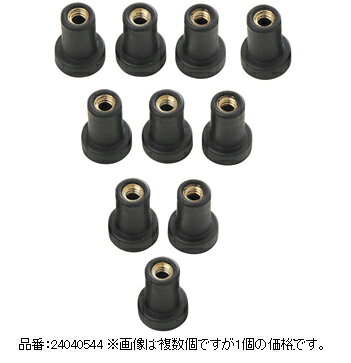 【商品説明】サイドカバー、オイルタンクの取り付けなど様々なところで使用されている、Well Nutリプレイスメント用としてご使用ください。【備考】・OEM：8098・サイズ：ボルトサイズ：#10-24・商品数は、買い物かごの中で、ご希望の数...