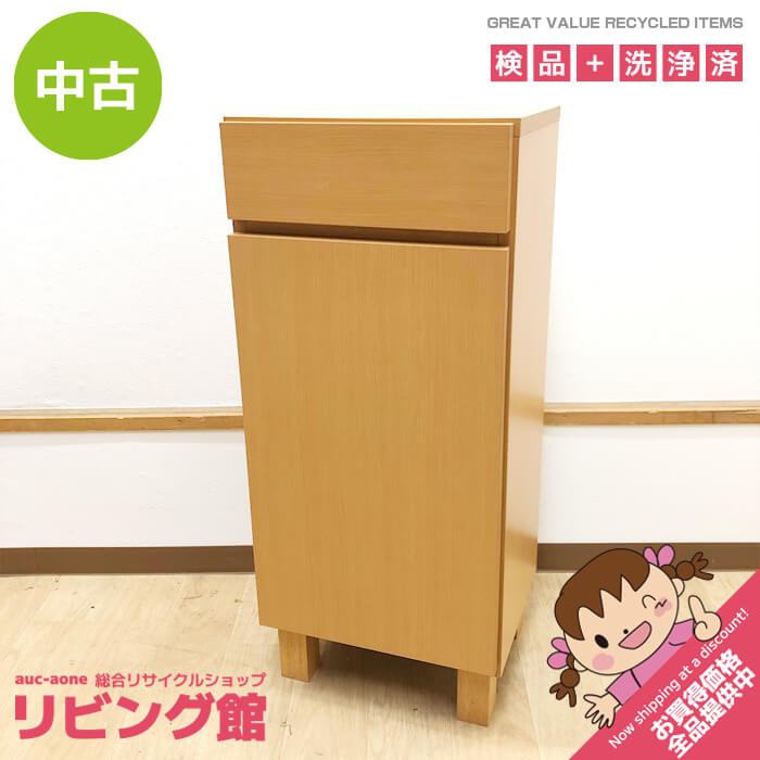 当店規約について ご注文前に必ずお買い物ガイド をご覧ください。 ご注文いただきました場合には当店の規約に同意されたものと致します。 商品名 スリムキャビネット ナチュラル 主な仕様 ●外形寸法　　約幅37×奥行30×高さ85cm ●引出内...