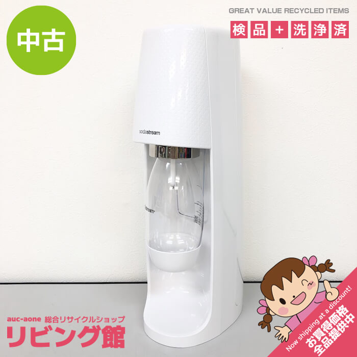 当店規約について ご注文前に必ずお買い物ガイド をご覧ください。 ご注文いただきました場合には当店の規約に同意されたものと致します。 メーカー・商品名 ソーダストリーム スピリット 型番 SPT-001 サイズ 約幅13×奥行18.5×高さ...