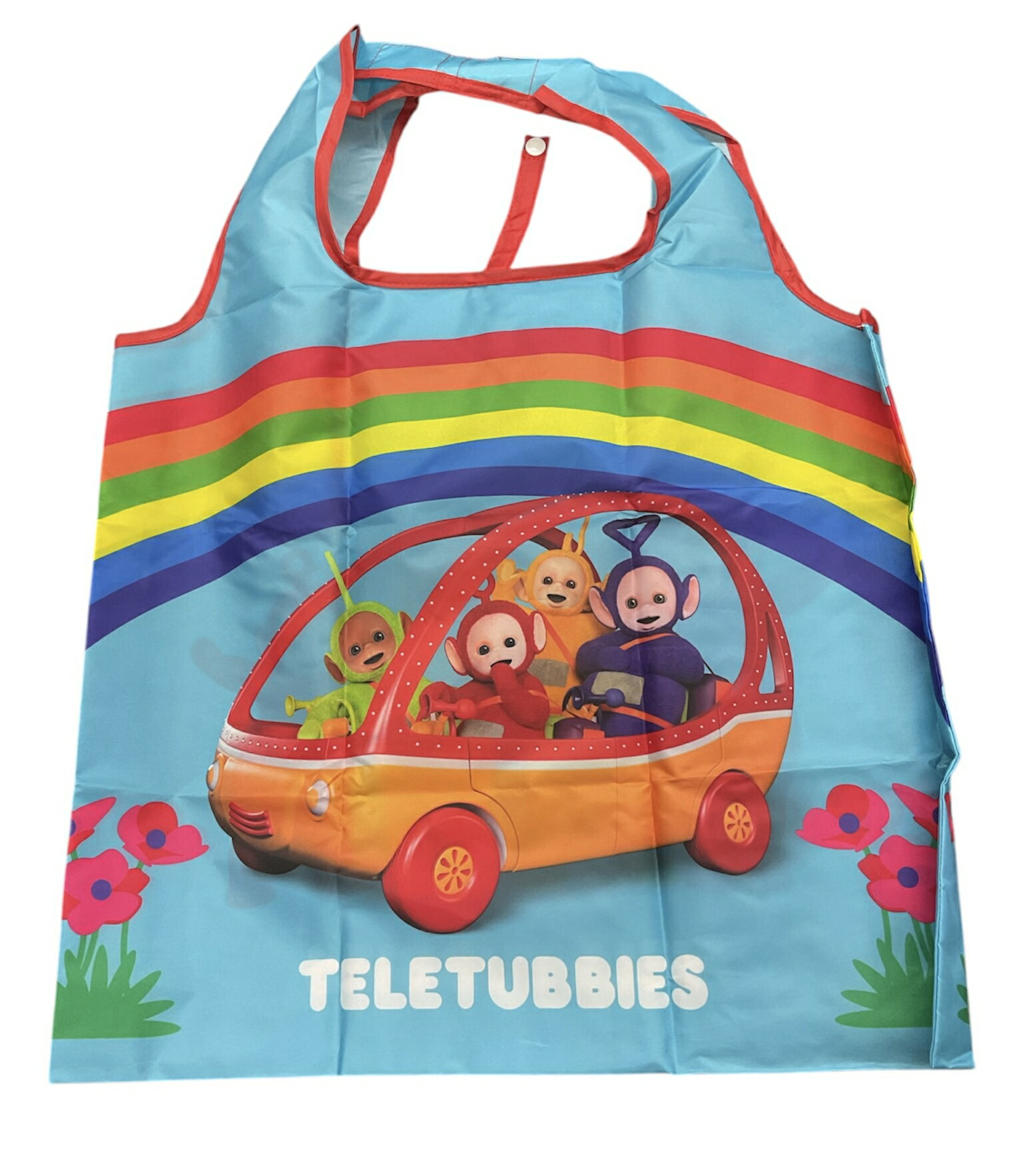 幼児向け人気番組[テレタビーズ]がグッズになって登場こちらはお買い物の必需品[エコバッグ]小さく折り畳めるので、カバンの中に入れておけばお買い物や急な荷物にとっても便利可愛いエコバッグいろいろあるのでお気に入りを揃えてください 【サイズ】約...