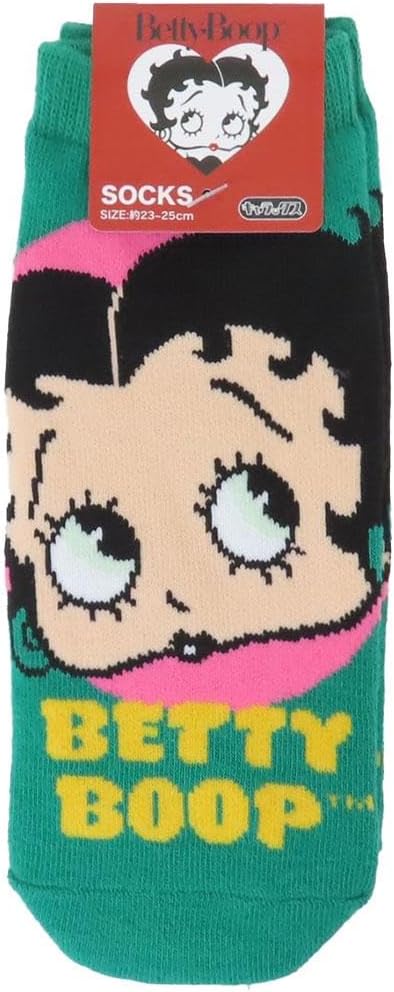☆★☆[スモール・プラネット] BETTY BOOP[女性用靴下]レディースソックス/キャラックス/ベティフェイスサークル☆★☆ 人気のサンリオグッズにまたまた可愛いnewアイテム登場こちらは定番人気アイテム[レディースソックス]かわいいキ...