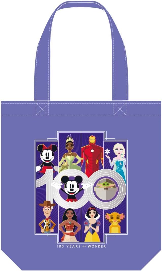 ☆★☆丸眞 トートバッグ マチ付き ドリームパープルH35×W35×D8.5cm 2335044800 ☆★☆ 2023年で100周年を迎えるウォルト・ディズニー・カンパニーのデザインのトートバッグになります。 トートバッグを身に着けてみん...
