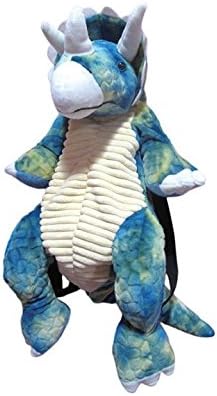 ☆★☆プラッシュバックパック トリケラトプス☆★☆ かっこいい恐竜のぬいぐるみのリュックです 紐の長さが調節できるので大人もしっかり背負えます。 ペットボトルもしっかり入るサイズ感 　プレゼントにもおすすめです◎ ●サイズ：約H73×W38...