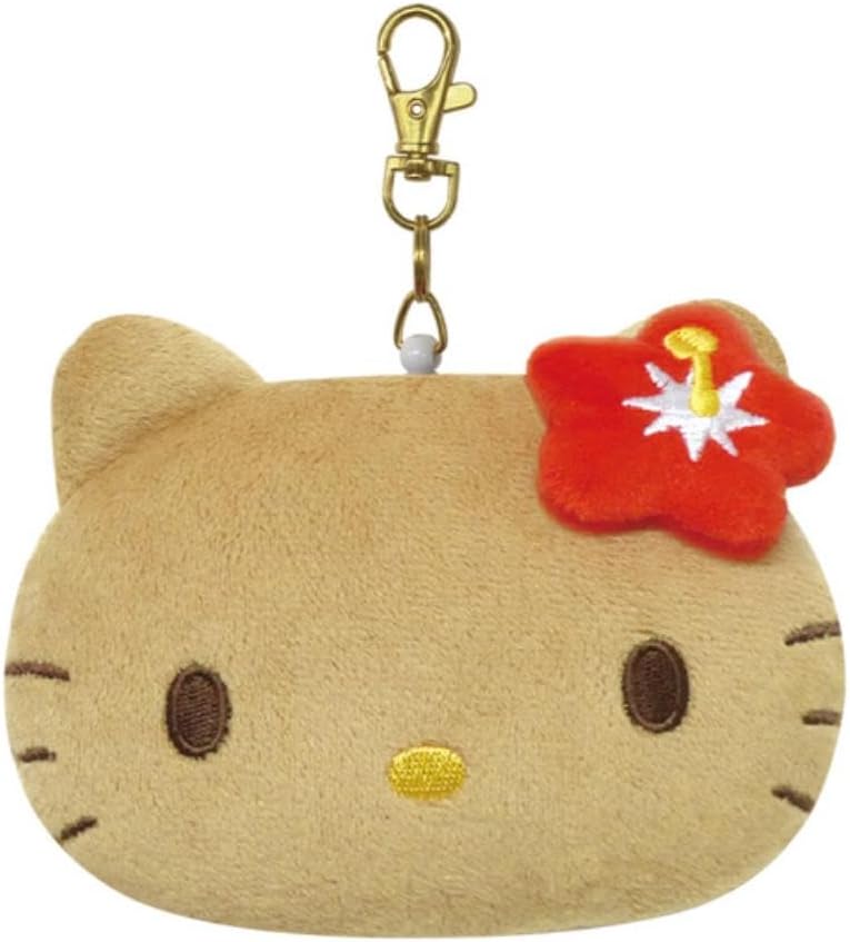 ☆★☆ケイカンパニー ハローキティ（日焼けシリーズ） フェイスパスケース ハイビスカス KTHI-PC-HA ☆★☆ 大人気日焼けシリーズからパスケースが登場☆ 小銭入れもついていてとっても便利！！！鞄につければ存在感抜群♪♪ ●サイズ：約...