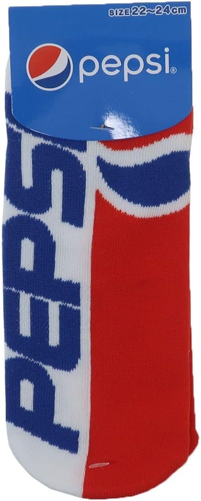 ☆★☆大人用靴下　ソックス　PEPSI　ペプシ　ホワイト　ロゴ☆★☆ PEPSIのロゴが大きくデザインされた靴下です！ 他の種類も揃えてその日の気分で好きな柄を選ぶのも楽しそう、、！ 毎日足元から楽しく過ごそう！！ ●サイズ：約22cm~2...