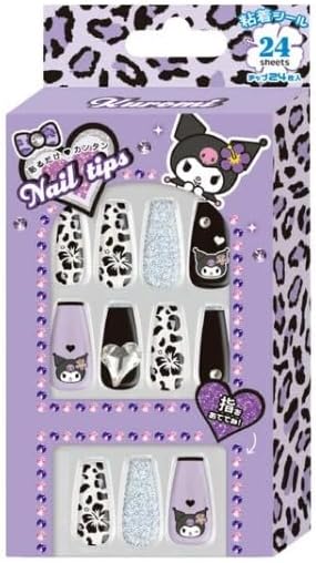 ☆★☆Sanrio サンリオ　ネイルチップ☆★☆ 大人気サンリオから便利なネイルチップの登場です☆ 内容品は、ネイルチップ24枚※柄によって枚数は異なります。粘着シール24枚・爪やすり1個・ネイルスティック1本 ※掲載画像と実商品のカラーが...