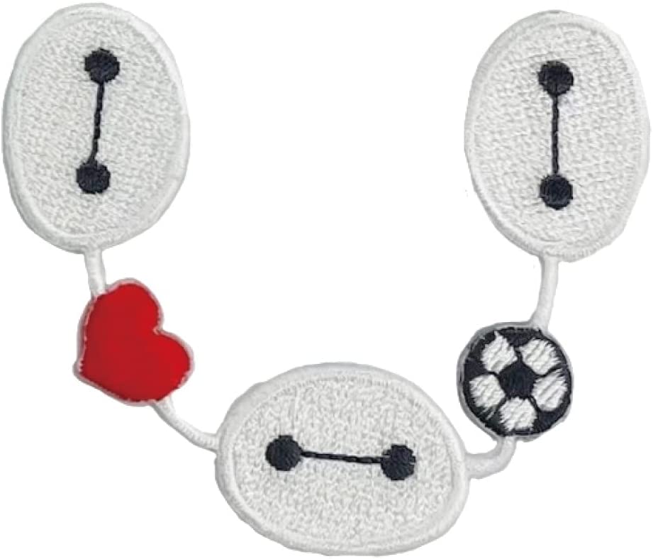 ☆★☆ミノダ ベイマックス ワッペン大 ライン D01Y2044 ホワイト ☆★☆ ディズニー ベイマックスの2WAYワッペンです。 ●サイズ　約1.8 x 12.1 x 0.1 cm; 5 g ●材質:ポリエステル・レーヨン ※掲載画像と...