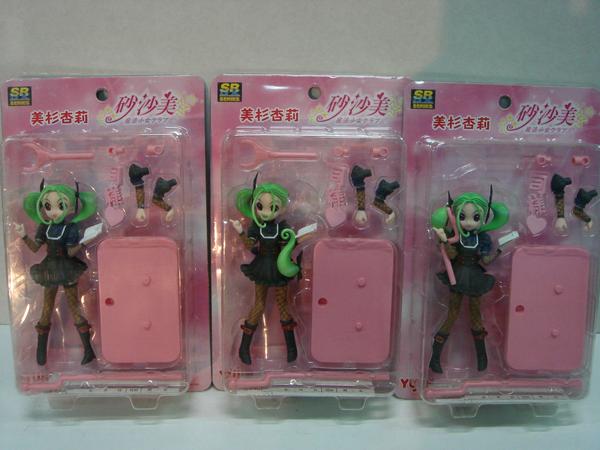 商品説明 ◆新品3個　1000円◆美杉杏莉フィギア◆砂沙美/魔法少女クラブ◆定価2800円×3個セット◆本体サイズ : 150mm ◆腕の替えパーツ付きでいろいろなポーズも再現可能。◆原型のいろいろな部分に隠されている小技を堪能してください...