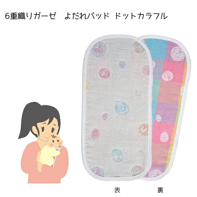 ○肌に優しいガーゼ素材はデリケートな赤ちゃんの肌にもぴったり通気性と吸収性が良さらさらです。 ○抱っこするときなどに腕や肩にかけて使用すると、汗っかきの赤ちゃんも気持ちよくもたれることができます。 ○織目の密度が異なるガーゼを6層に重ねるこ...