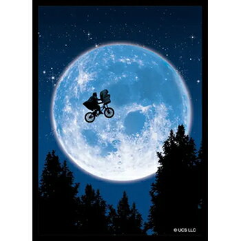 あの名作ユニバーサル映画のキャラクタースリーブが登場！【商品仕様】1パック：65枚入りサイズ：67×92mm素材：CP、OP/VMPET印刷：4色＋ホワイトメーカー名：エンスカイ/原作名：E.T.