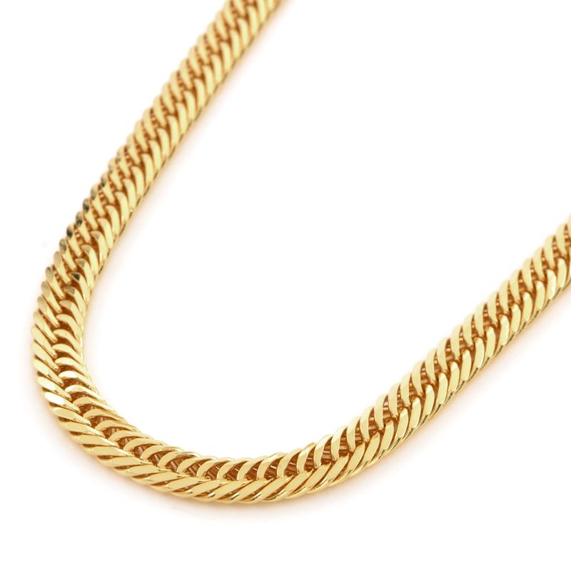 商品説明商品番号c240400054567商品名喜平ネックレスカット数8面トリプルサイズ内周52cm幅(留め具幅)5.9mm(8.5mm)刻印造幣局検定マーク K18素材K18YG重量49.0g付属品新品無地化粧箱(画像とは異なる箱が付属さ...