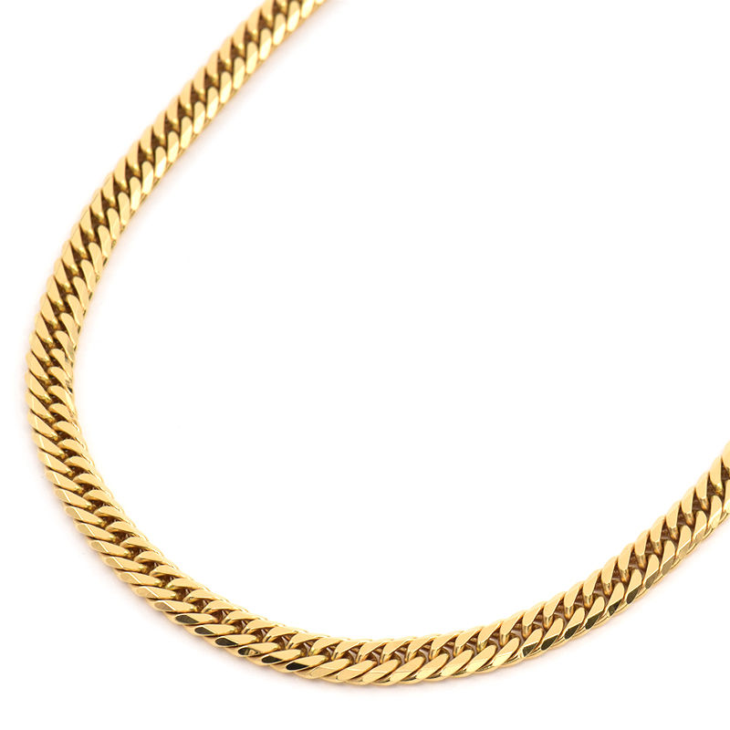 商品説明商品番号c240600025556商品名喜平ネックレスカット数6面ダブルサイズ内周50cm幅(留め具幅)4.7mm(7.0mm)刻印造幣局検定マーク K18素材K18YG重量30.3g付属品新品無地化粧箱(画像とは異なる箱が付属され...