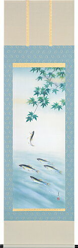 夏※特殊工芸作品特殊工芸作品とは掛軸専門作家が情熱をこめて描き上げた作品を最新デジタル技術を駆使し、より美しく仕上げた作品 作者 荒川里史 作者の紹介 昭和52年生まれ 岐阜県出身 特殊工芸専門作家 得意：花鳥・山水画 用途 常用掛 サイズ...