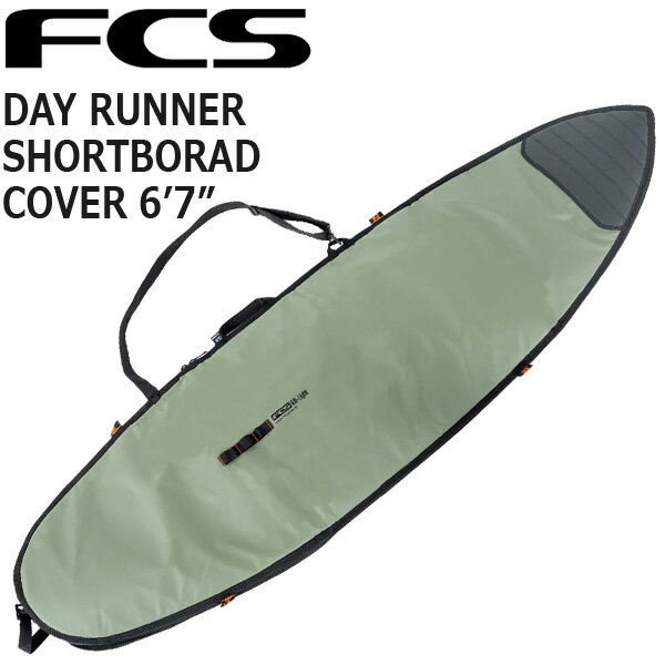 FCS DAY RUNNER COVER SHORTBOARD 6'7 ブランド 【FCS】 世界中のトッププロをサポートしながらフィンのフィードバックを製品に反映させて開発を進めている世界1のシェアを持つフィンシステムのブランド。 モデル...