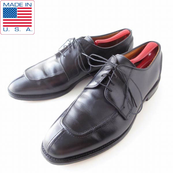 ■商品番号 D152-32-0053 ■商品名 USA製 アレンエドモンズ Hancock スプリットトゥ 黒 29cm Uチップ アメリカ製 メンズ 靴 ドレスシューズ D152 ■生産国 アメリカ ■素材 アッパー：本革 ソール：本革 ...