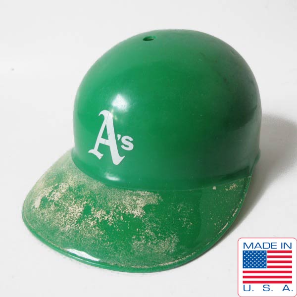 ■商品番号 D128-41-1012 ■商品名 USA製 MLB A's オークランド アスレチックス ヘルメット 緑系 観賞用 ディスプレイ ビンテージ SPORTS PRODUCTS D128 ■生産国 アメリカ ■素材 プラスチック系...