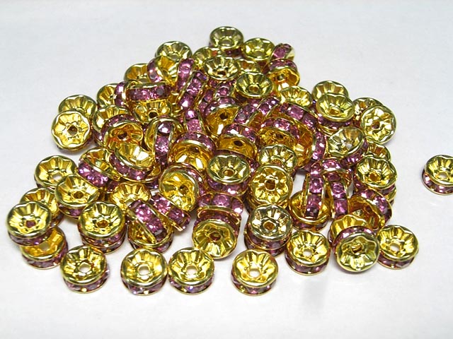 商品説明コチラの商品は少数でお買い求めやすい【少数販売】もございます。サイズ・数量約8mm約100個色ゴールド(金色)＆ピンク(桃色)注意こちらの商品は約100個となっておりますが、グラム換算で数えておりますので数個程度の誤差が生じる場合が...