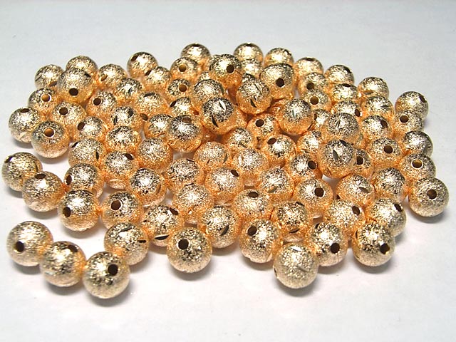 商品説明コチラの商品はまとめ買いでとてもお得な【パック販売】もございます。サイズ・数量約8mm10個色ピンクゴールド(赤金色)注意　