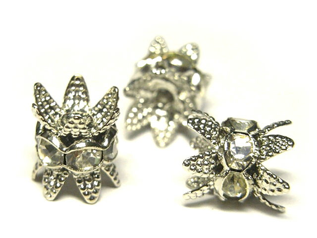 商品説明コチラの商品はまとめ買いでとてもお得な【パック販売】もございます。サイズ・数量約6mm2個色ロジウム シルバー(銀色)注意　