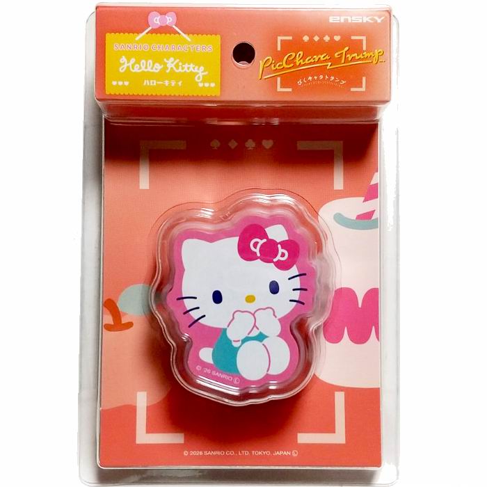 [ 商品名 ]サンリオキャラクターズ ぴくキャラトランプ / ハローキティ[ 特徴 ]サンリオキャラクターズのとってもキュートなダイカットトランプが登場！キャラクターのシルエットを活かした、手のひらサイズのトランプです。数字面は複数のアート...