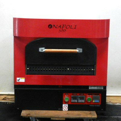 (代引不可)2014年製 ツジキカイ 石窯 ピザ オーブン EN-500 W625D720H535(+100)mm 91kg 単相200V 4.4kw 〜550度 ナポリピッツァ 商品は中古品です。 多少の傷汚れあります。 状態画像にて判断...