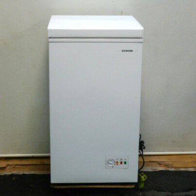 2022年製 アイリスオーヤマ ICSD-6A-W 冷凍 ストッカー W470D563H845mm 63L 22kg 冷凍庫 アイス チェスト フリーザー 商品は中古品です。 多少の傷汚れ変色あります。 状態画像にて判断願います。 動作確認...