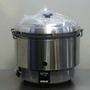 (未使用)2014年製 リンナイ RR-30S2 都市ガス 3升 涼厨 炊飯器 W466D438H424mm 17kg 13mm ゴムホース付 商品は未使用保管品です。 保管時の多少の傷汚れあります。 コンロ部のステンレスカバーに変形があっ...
