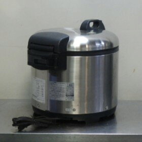 (内釜新品)2022年製 タイガー 電子 保温 ジャー ステンレス JHE-A540 100V 3升 5.4L 角型 W385D418H257mm 5.5kg 省スペース 商品は中古品です。 多少の傷汚れあります。 状態画像にて判断願います...