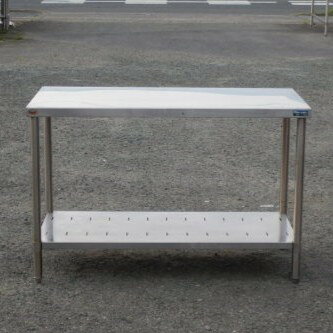 3 マルゼン 業務用 ステンレス 作業台 W1200 D600 H800mm 厨房 BW-126N W120 D60 H80cm 商品は中古品です。 多少の傷汚れあります。 状態画像にて判断願います。 よろしくお願いいたします。 大型宅配便...