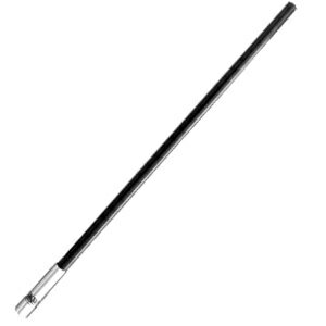 ●全長：485mm　●質量：70g　●空中線形式：1/2λ 5段コーリニア型　 ●用途：2.4GHz帯データ伝送用 ●周波数：2471〜2497MHz　●入力インピーダンス：50Ω　●SWR：1.5以下　 ●利得：5.0dbi