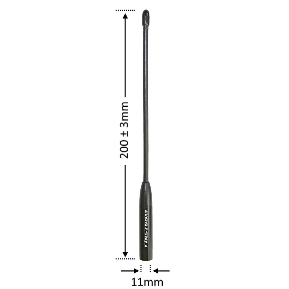 【電気仕様】 ■周波数範囲 350 - 352 MHz ■インピーダンス 50 Ω ■VSWR 1.5 以下 ■利得 2.15 dBi ■偏波 垂直 ■垂直偏波 無指向性 ■形式 1/4λ ■空中線型式 単一型 ■最大入力電力 20 W 【...