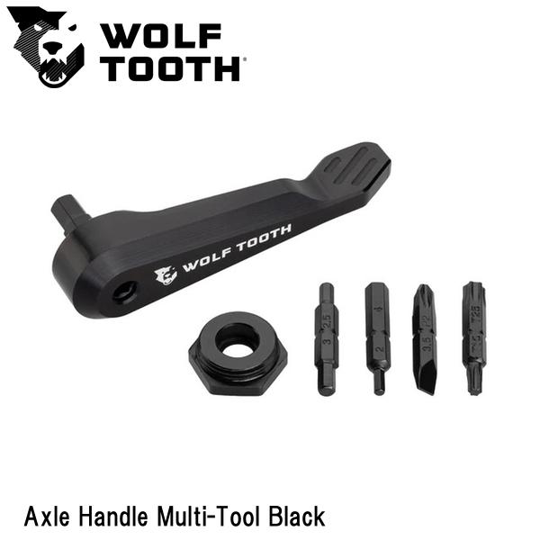 WOLF TOOTH　ウルフトゥース Axle Handle Multi-Tool Black 自転車 工具 マルチツール ●ブランド WolfTooth ●wt2305-57 U1AXLE-TOOL-BLK ●JANコード 0810006...