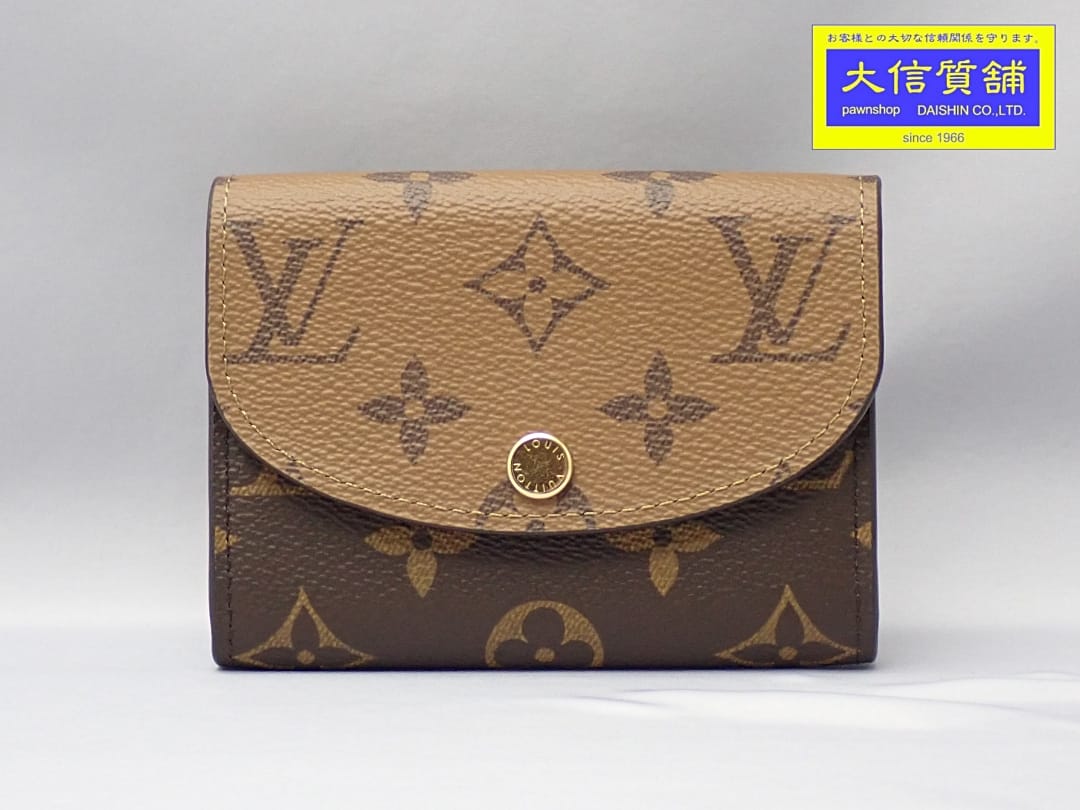商品の詳細 &nbsp;商品名 LOUIS VUITTON ルイ・ヴィトン モノグラム リバース ポルトモネ・ロザリ M82333 新型ホック 未使用品 【送料無料】 &nbsp;管理番号 A-9301 &nbsp;特徴 モノグラム & モ...