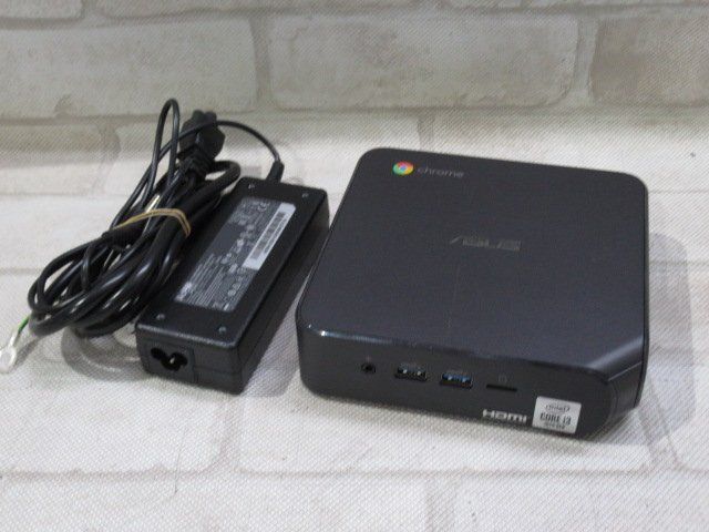 【中古】 ASUS Chromebox 4 DUFFY-NISD 【 ChromeOS / Core i3-10110U / 8.00GB / SSD:128GB 】 本体・電源コードの出品となります。 キーボード・マウス・モニターなどは付...