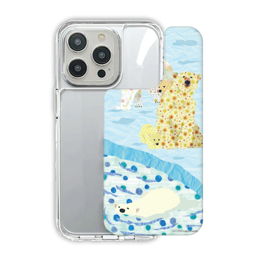 オリジナル雑貨ブランド 動物イラストがかわいい COMOデザインのスマホケース。 新商品 TPUPCケース 高画質UV印刷で小さな文字や細かな模様も美しく再現 特殊技術を用いて裏面からの印刷で、 ケースデザインの色落ちがしません。 ケース周...