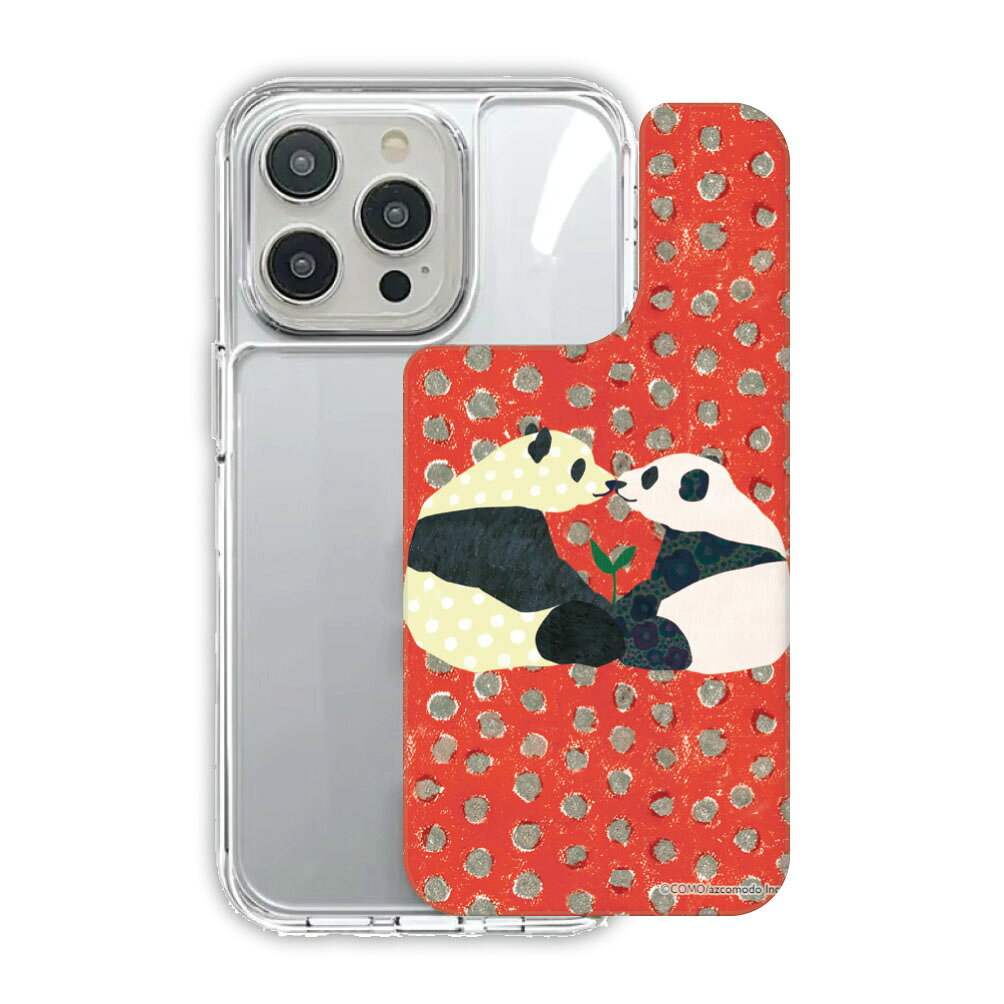 オリジナル雑貨ブランド 動物イラストがかわいい COMOデザインのスマホケース。 新商品 TPUPCケース 高画質UV印刷で小さな文字や細かな模様も美しく再現 特殊技術を用いて裏面からの印刷で、 ケースデザインの色落ちがしません。 ケース周...