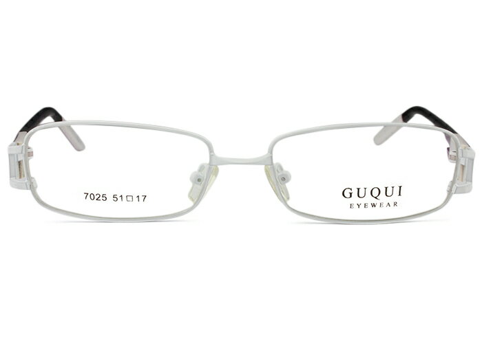 フレーム情報シンプルなデザインのメガネフレームです！珍しいホワイトのフレームです。 ■フレームカラー：ホワイト ■フレーム材　質：メタル/プラスチック ■生産国：Made in China ■付属品：アイカフェオリジナルケース ※デモレンズ...