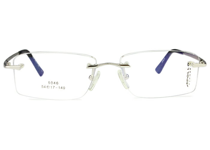 フレーム情報 ■フレームカラー：シルバー ■フレーム材　質：形状記憶合金 ■生産国：Made in China ■付属品：アイカフェオリジナルケース ※デモレンズが入った状態ではご使用できませんので、必ず度数ナシ・度数付レンズに入れ替えてご...