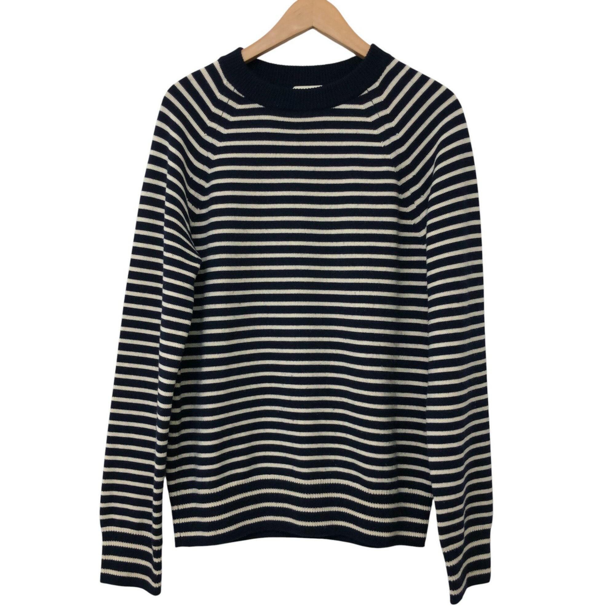 商品名 SAINT LAURENT/サンローラン/ボーダーニット/サイズL/ネイビー/ホワイト/メンズ/RS0167 管理番号 PD5JSFTPOLYT コンディション・サイズなど この商品の参考ランクは　中古B N 使用されていない未使用...