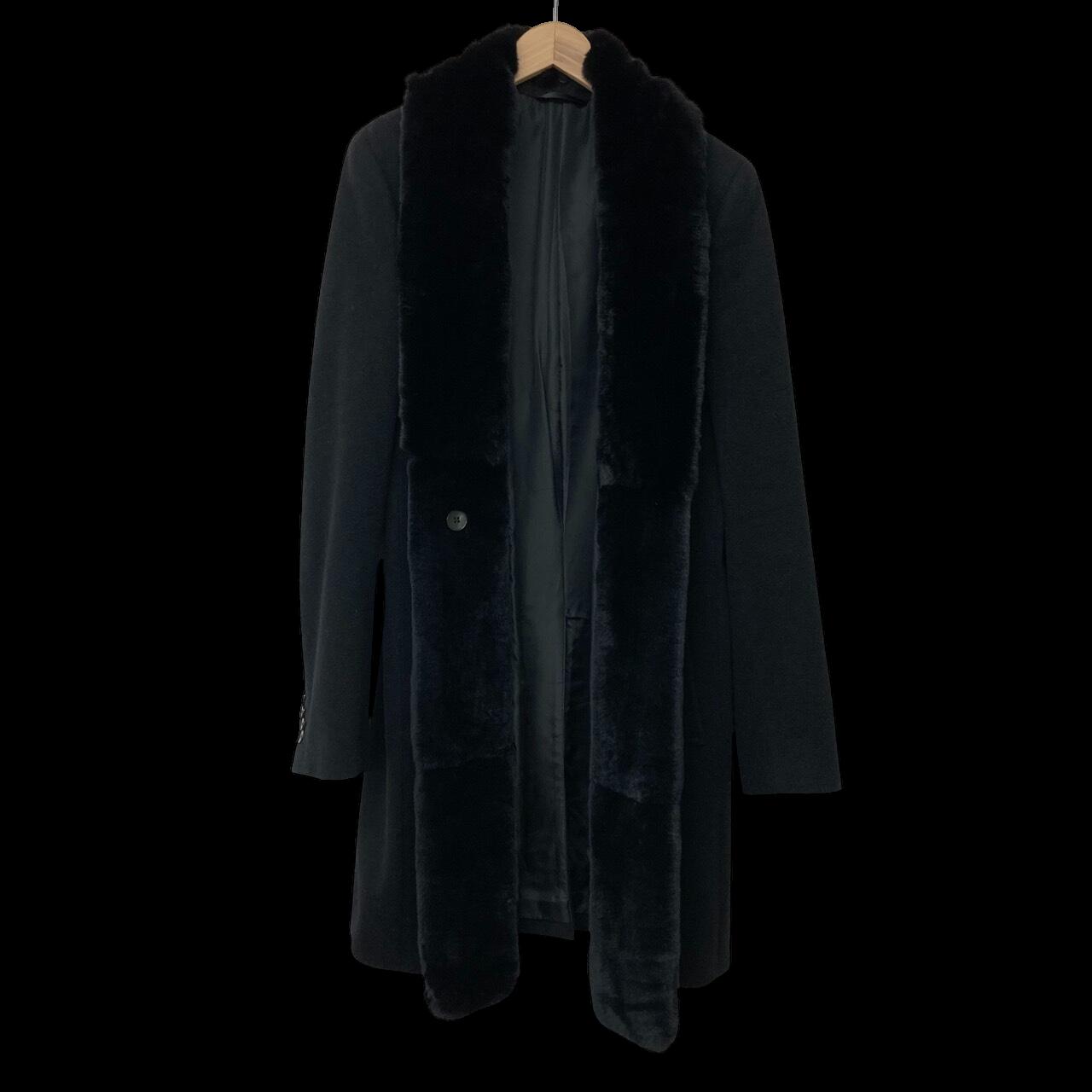 商品名 SOSTENUTO/アンゴラ/カシミヤ混/ファー付きスタンドカラーロングコート/サイズ46/ブラック/メンズ/RS0259 管理番号 PD00XD27OT6S コンディション・サイズなど この商品の参考ランクは　中古AB N 使用さ...