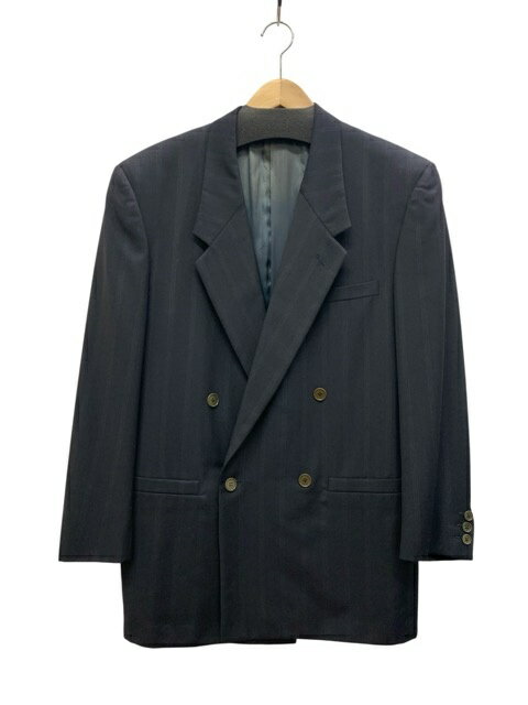 商品名 giannivarsace/ジャンニヴェルサーチ/ストライプ柄/テーラードジャケット/ネイビー/サイズ46/メンズ/FC3540 管理番号 PDCBB5XSMZA0 コンディション・サイズなど この商品の参考ランクは　中古AB N ...