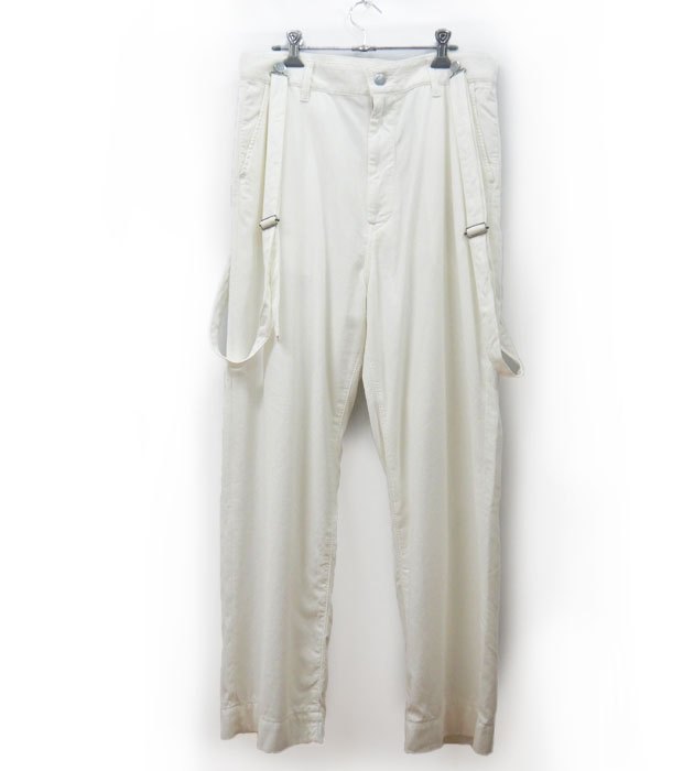 商品名 hysteric glamour ヒステリックグラマー/19SS/02191AP05/サスペンダー付き/ワークパンツ/コットン/ホワイト白/Sサイズ/メンズ/FF2215 管理番号 PD8W39840JUO コンディション・サイズな...