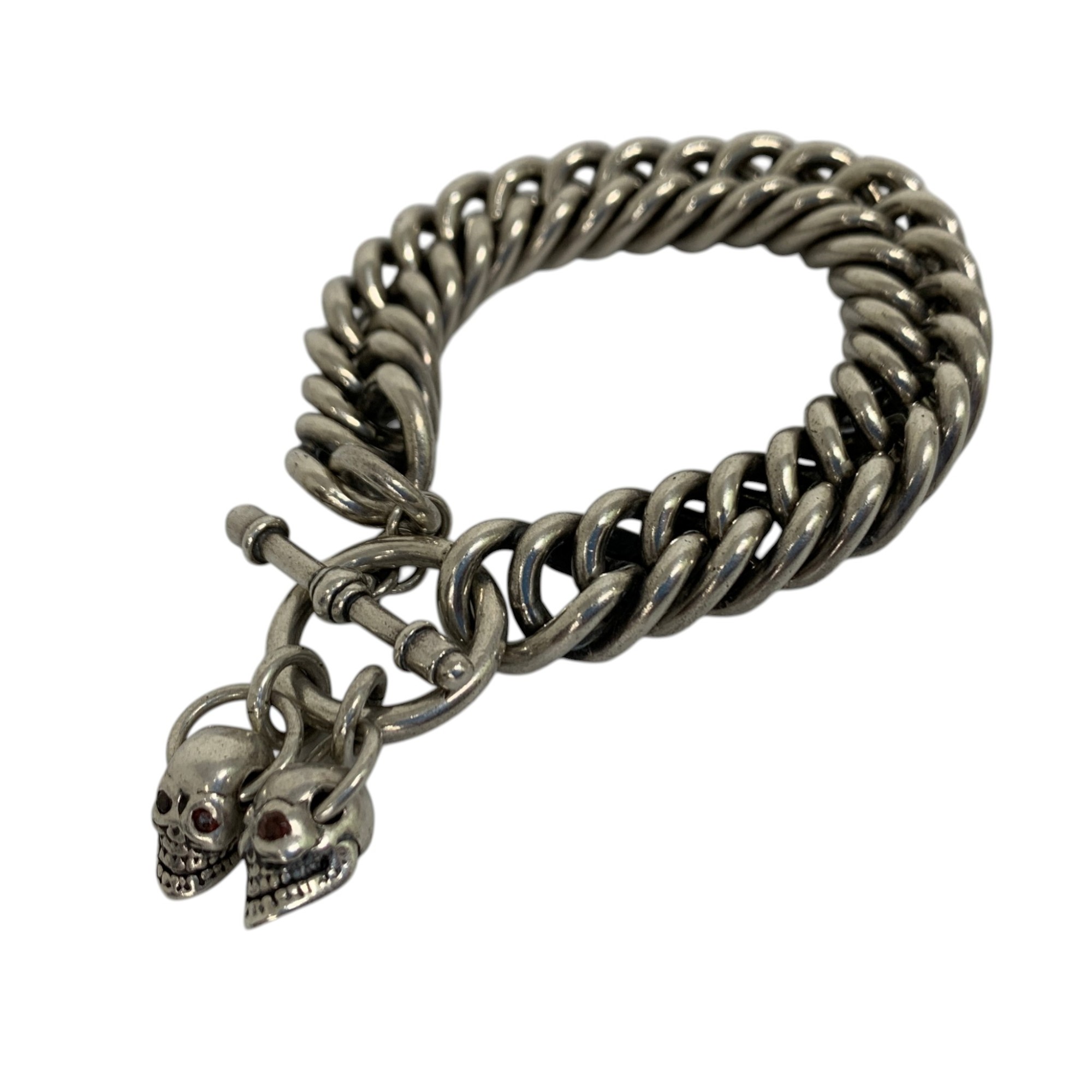 商品名 Ugo Cacciatori/ウーゴ カッチャトーリ/シルバー925/スカル/ブレスレット/ストーン/RS0772 管理番号 PD08XA89ZFSY コンディション・サイズなど この商品の参考ランクは　中古AB N 使用されていな...