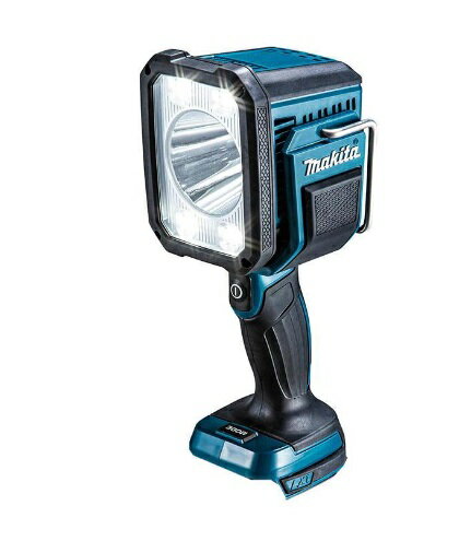 マキタ　ML812　(本体のみ) (バッテリー・充電器別売)　充電式フラッシュライト　14.4V　18V 使用光源(LED) スポット：9W×1灯 　　　　　　　　フラッド：1W×16灯 照度　　　　 スポット：71000lx 　　　　　　...