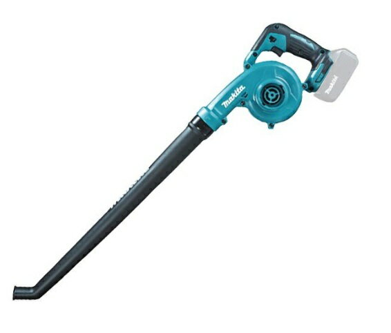 マキタ　14.4V　充電式ブロワ　UB145DZ　本体のみ(バッテリ・充電器別売) ※バッテリ・充電器別売 ■立ったままで軽快吹き飛ばし落ち葉・ゴミの清掃に ■ロングノズル付 ■風量調節可能(3段階ダイヤル調節＋無段変速スイッチ) ■最大風...