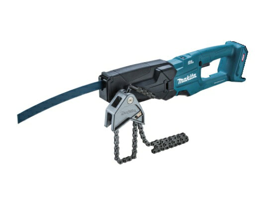 マキタ JR186DRGX(レシプロ刃別売) (バッテリ2個・充電器・ケース付) 18V 充電式レシプロソー 6.0Ah 「縦クランク」+「シンプル機能」ブラシ付モータ搭載のスタンダードモデル レシプロ刃別売 ［実用充電:約27分/フル充電...